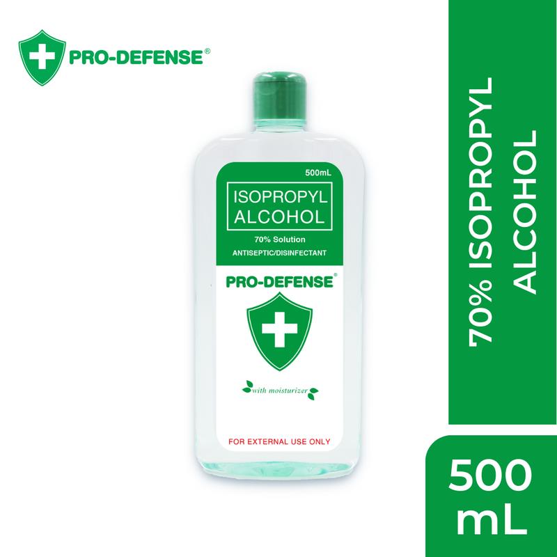 Pro-Defense 70% Isopropyl Alcohol 500ml - Effective Disinfection ...
