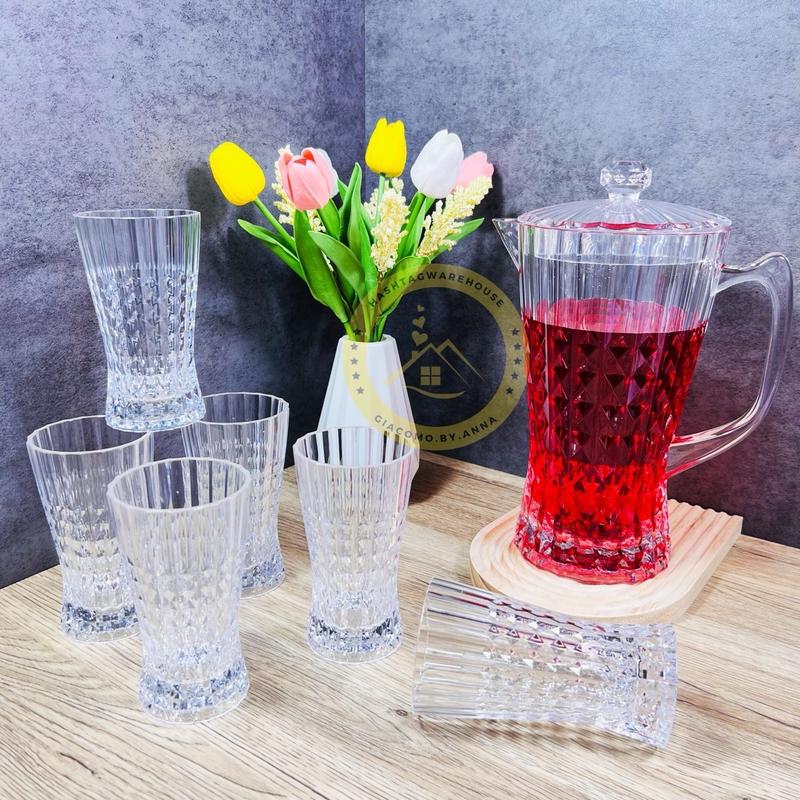 ACRYLIC PLASTICWARE | Jug / Tumbler / Water Drink Set Giacom - TikTok ...