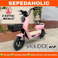 Jual Sepeda Listrik EXOTIC VELOCE V1 BY PACIFIC 500 Watt Electric E ...