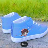 Jual Sepatu Bot Anak Motif Kartun Kekinian - HITAM, 25 - Kab. Bogor ...