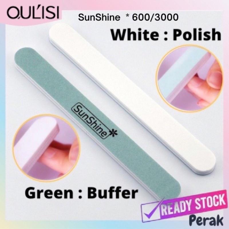 OULISI.x Sunshine Nail Polish Strip Buffer Tool File Waxing Sanding ...