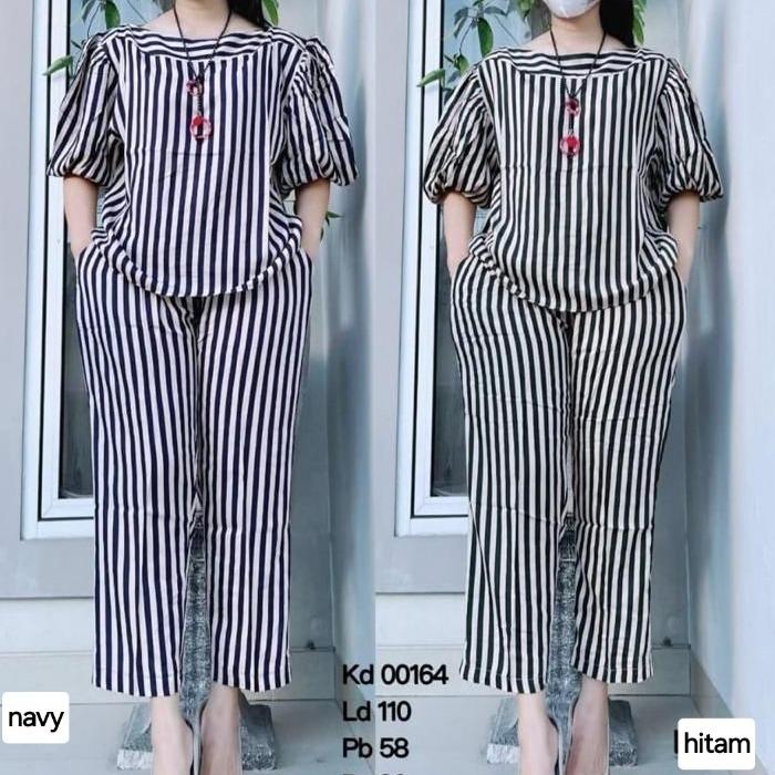 CHEHAN GALERI / set salur kerah sabrina / setelan 2 in 1 wanita - Shop ...