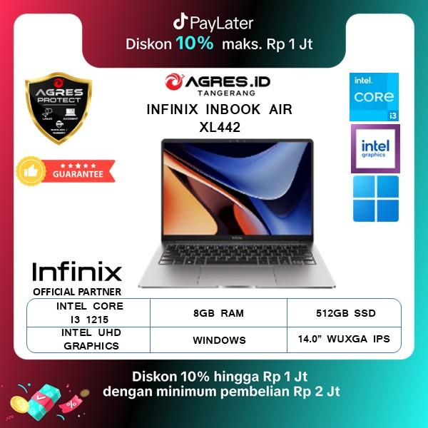 INFINIX INBOOK AIR I3 1215U 8GB 512GB W11 14.0" WUXGA IPS 100SRGB ...