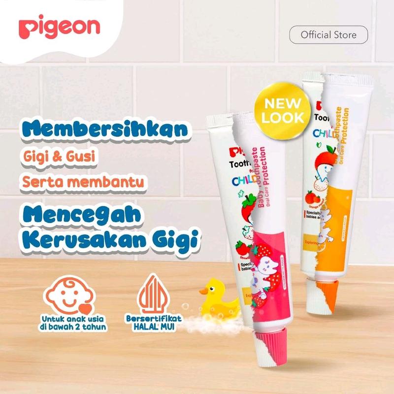 Pigeon Toothpaste orange / strawberry - 45gr Pigeon pasta gigi - Shop ...
