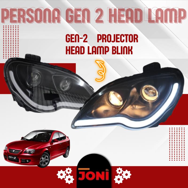 Proton Persona Gen2/Persona Twin Projector Head Lamp DRL LED Black ...
