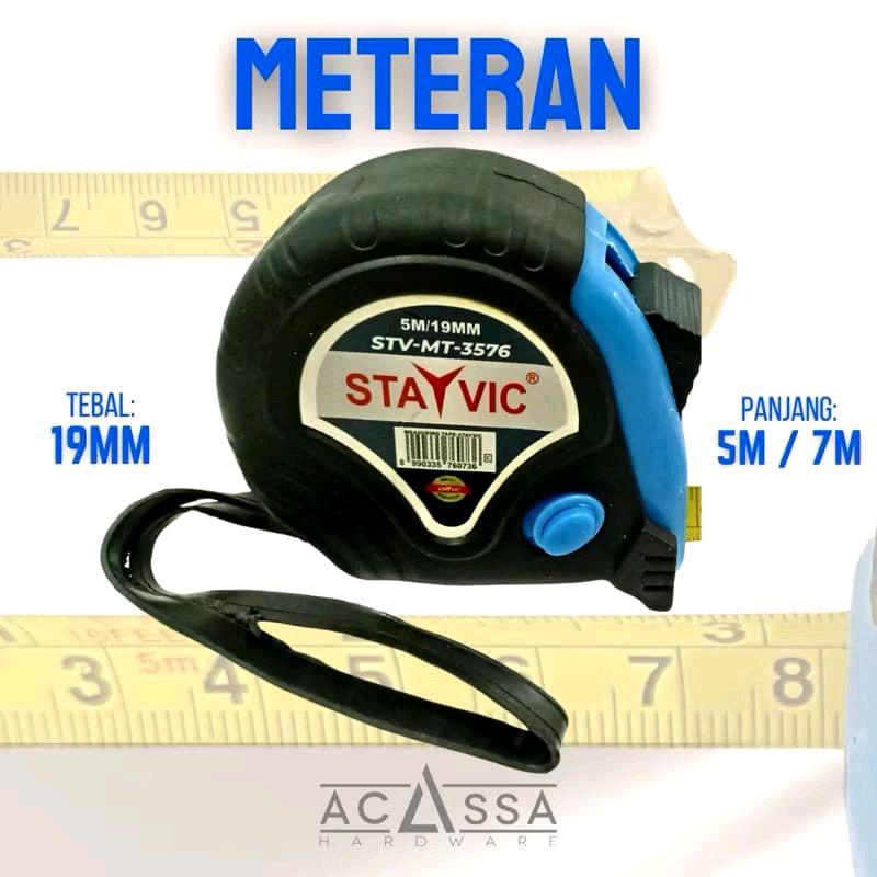 Meteran 3576 5 meter / Meteran Roll / Meteran Tukang / Measuring - Shop ...