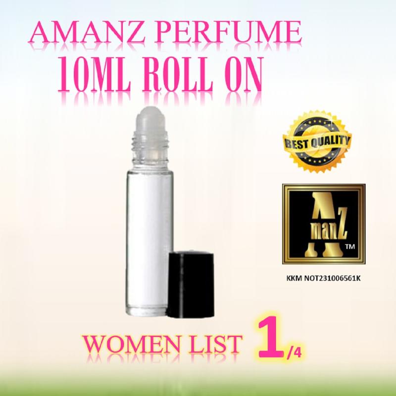 AMANZ WOMEN PERFUME ROLLON LIST 1 [10ML] FOR HER FRAGRANCE EAU - TikTok ...