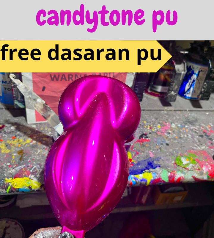cat candytone pink spesial/candy ping pu 100% polyuretane + free - Shop ...