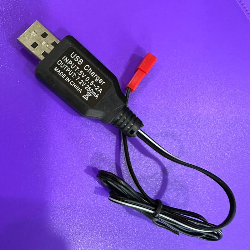 Ready Stock >> 7.2v USB Charger with JST Plug for Battery Rechargeable ...