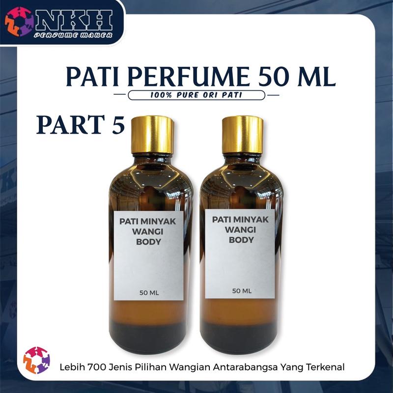 PART 5 - PATI MINYAK WANGI BADAN 50ML 100% PURE / BODY PERFUME - TikTok ...