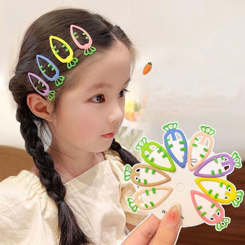 strifer Fashion Cute Carrot BB Hairpin Candy Color Dopamine Hairgrip ...