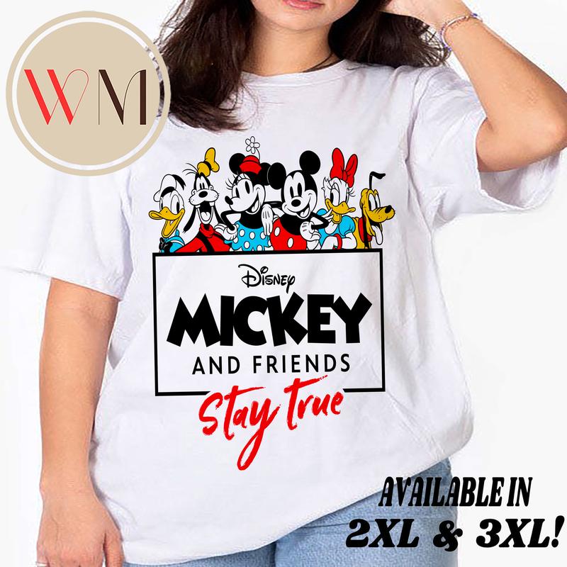 WOMAN.LY MICKEY MOUSE DISNEY WHITE TSHIRT FOR ADULT MEN WOME - TikTok ...