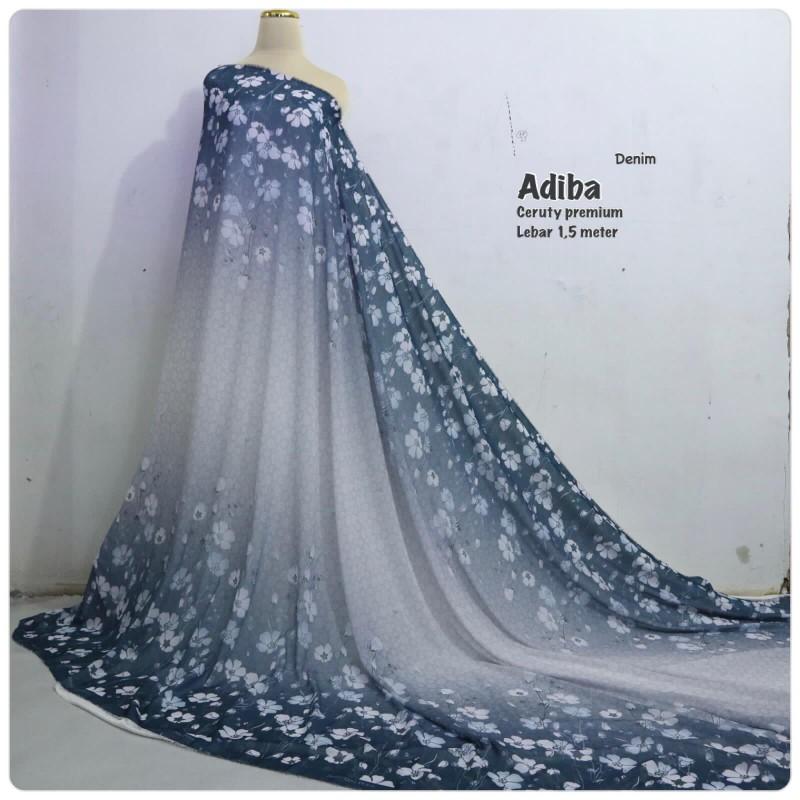 Kain Ceruty Babydoll Premium//Kain Meteran//Outer//Kain Seragaman//Kain ...