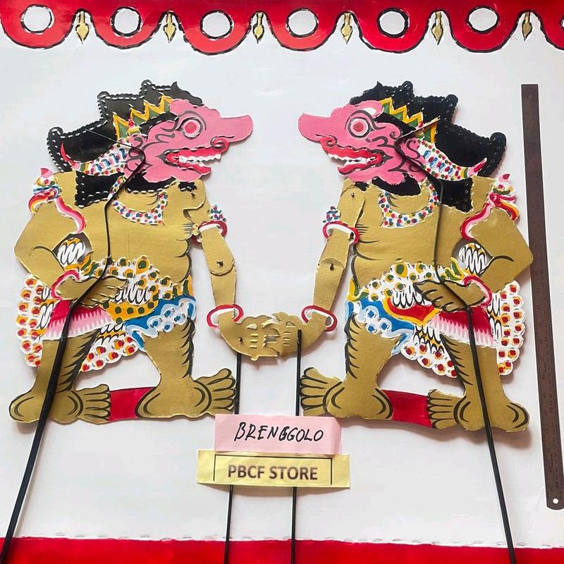 WAYANG BRENGGOLO BAHAN KERTAS DUPLEK DOBEL - Shop | Tokopedia