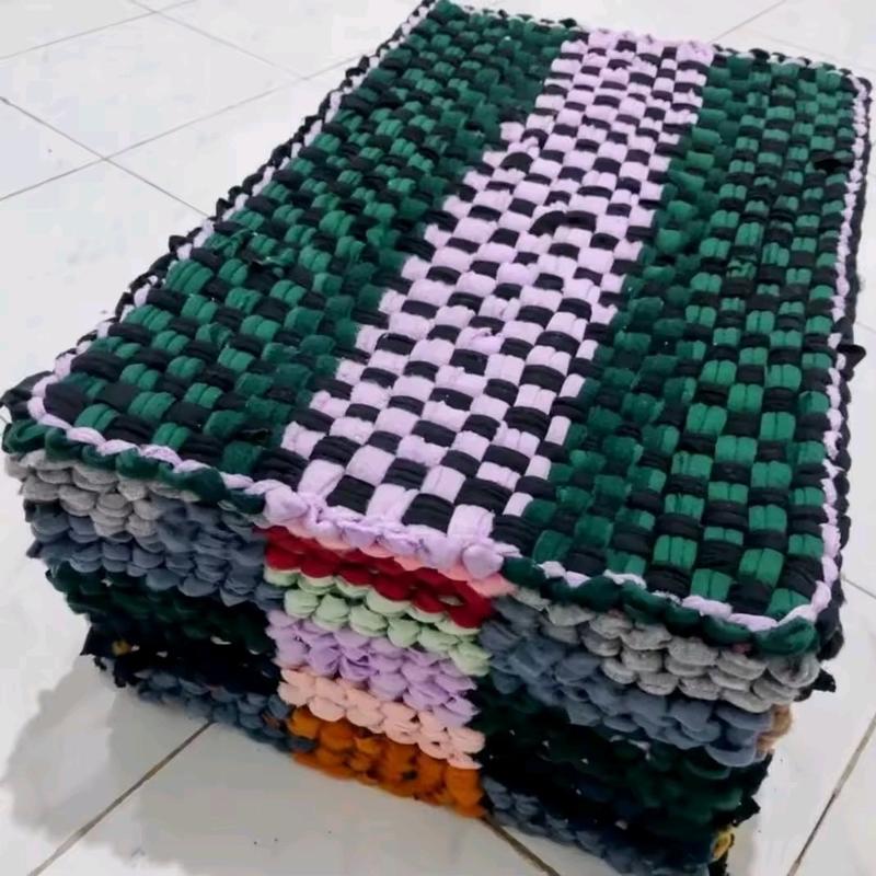 Keset Anyam Lantai Kesed Kaki Tebal Home Made Tahan Lama Dekorasi ...