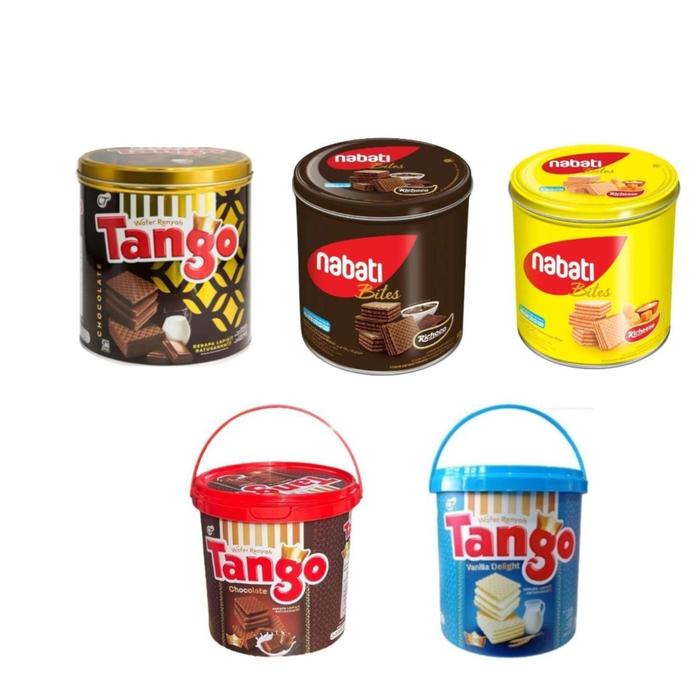 Promo (ECER) Nabati Kaleng - Tango Kaleng & Jar - Biskuit Wafer ...