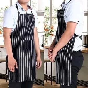 Promo Apron Celemek Memasak Chef Koki Waiter Barber Garis Pria Wanita ...