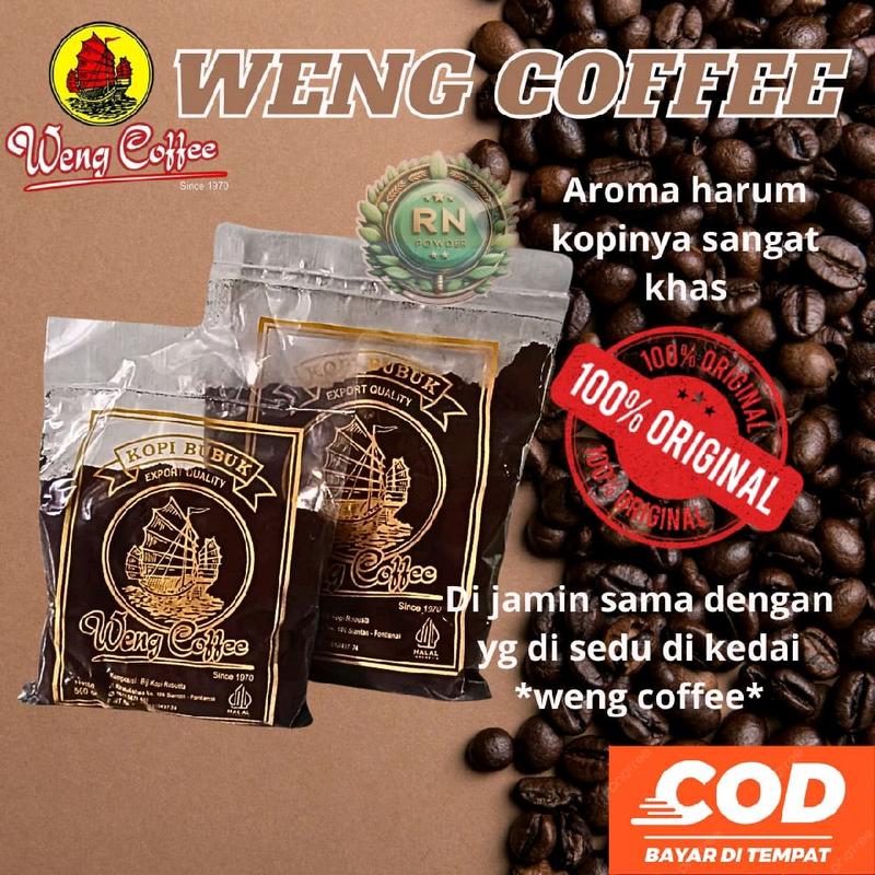 Coffee weng 1kg Robusta cita rasa khas pontianak Bubuk Kopi - Shop ...