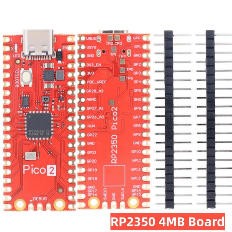 Pico2 RP2350 Development Board TYPE-C USB RP2350A Chip Microcontroller ...