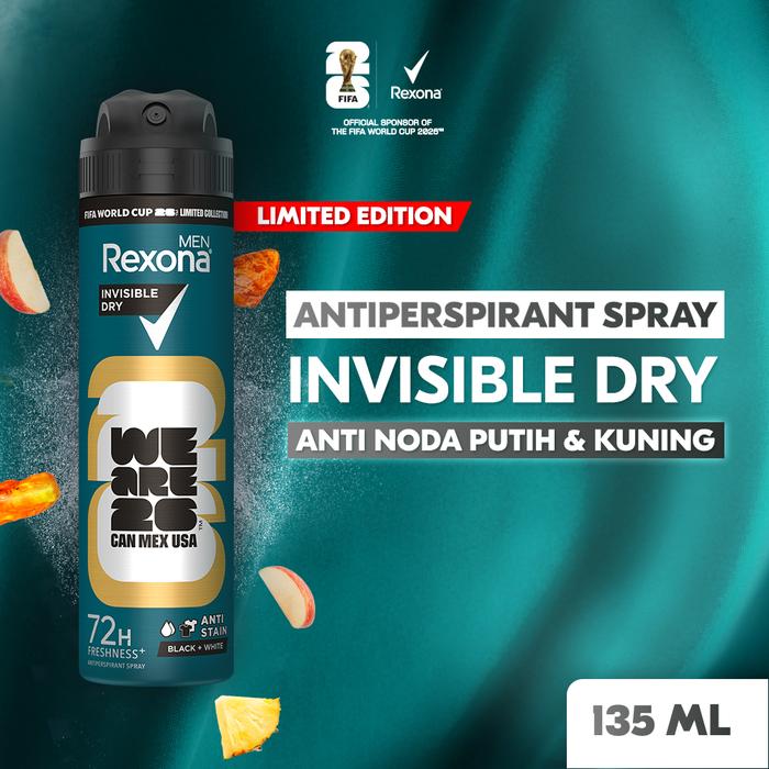 Promo REXONA MEN LIMITED EDITION FIFA ANTIPERSPIRANT AEROSOL DEODORANT ...