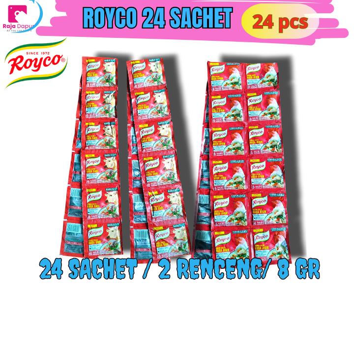 ROYCO PAKET 24 SACHET / 2 RENCENG ROYCO KALDU AYAM SAPI PENYEDAP - Shop ...