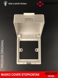 Jual COVER STOPKONTAK TUTUP PENUTUP PLATE WATERPROOF IP 44 MASKO - Kota ...