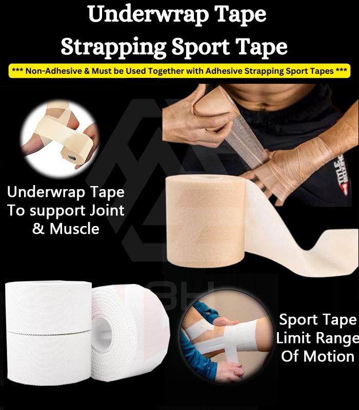 3H Taping Sukan & Kecederaan Otot | Strapping Tape/Underwrap - TikTok ...