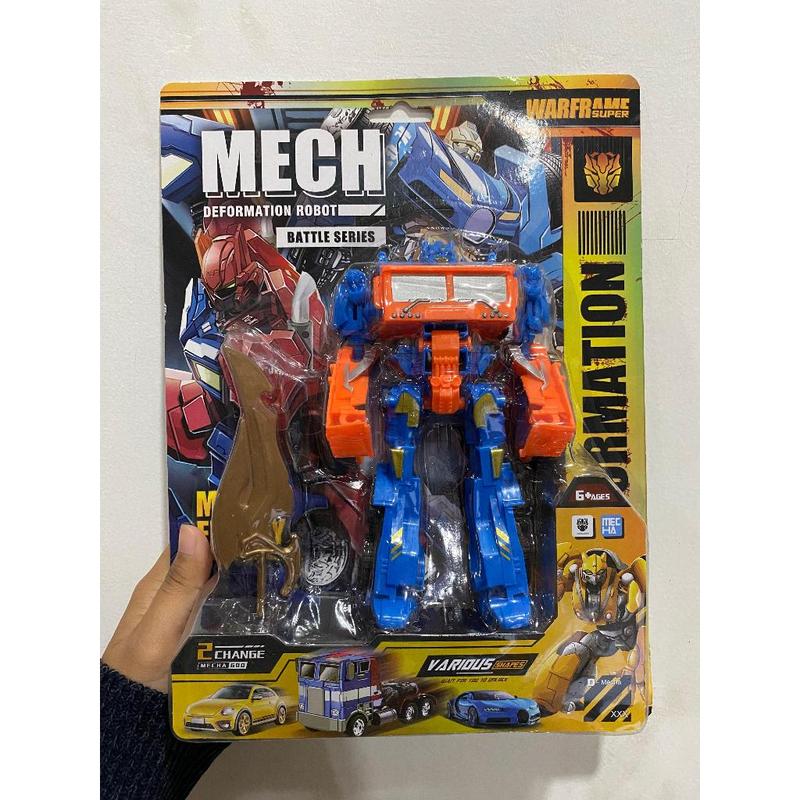 ( BISA COD ) PROMO Mainan Anak Robot optimus brave destiny mobil ...