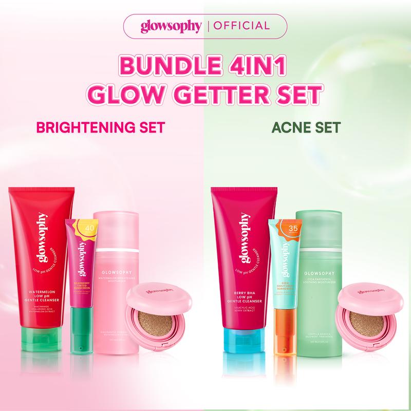 [Earthly Allure] Glowsophy Bundle 4in1 Glow Getter Set Moisturizer ...