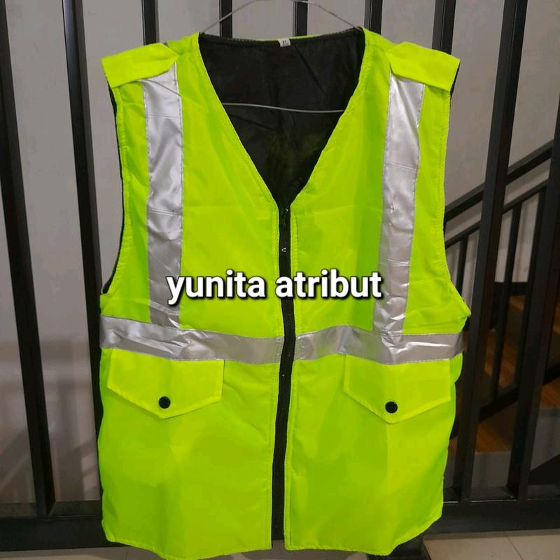 Rompi Safety Proyek,Rompi Petugas Kebersihan,Rompi Parkir Polosan ...