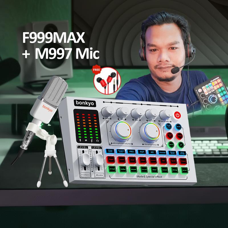 Bonkyo bandiarsil&Bonkyo recommend sound card F999MAX + set - Shop ...