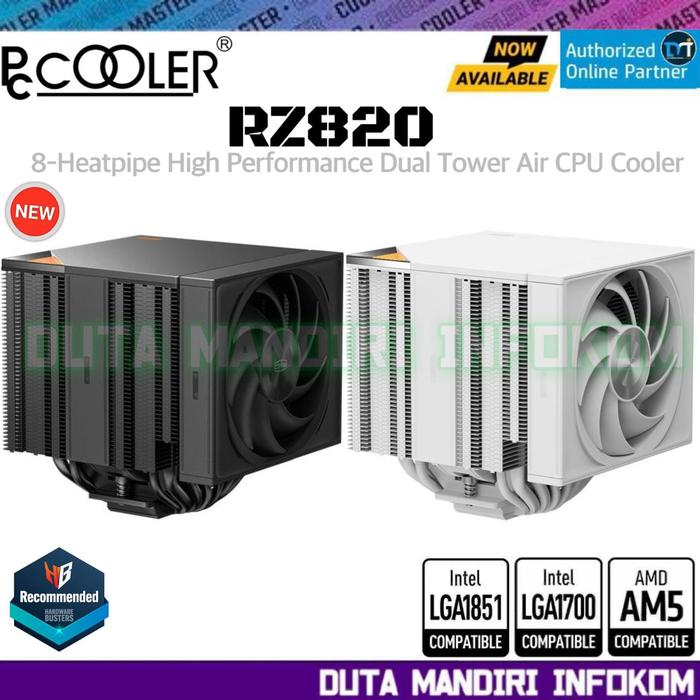 Promo PCCooler RZ820 - High Performance Dual Tower 140mm PWM Silent Air ...