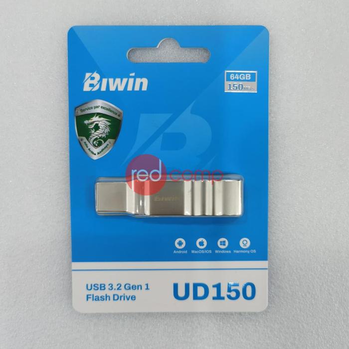 Jual BIWIN UD150 64GB Dual Port USB 3.2 Gen1 Flash Drive - USB Type A ...