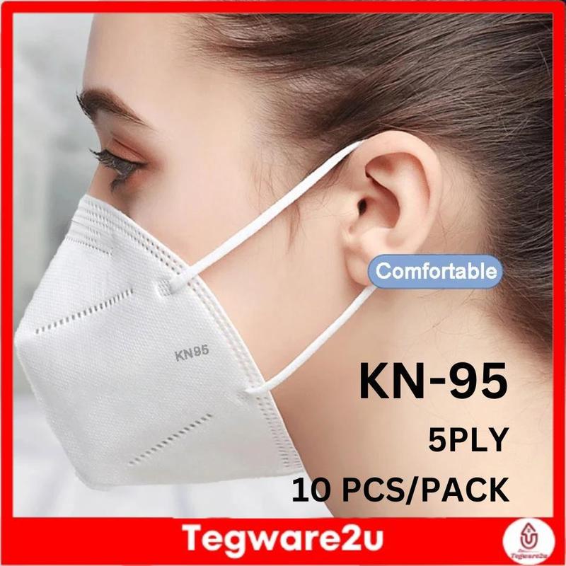 KN95 5 Ply 10Pcs/Pack Protection Face Mask Original Ready Stock ...