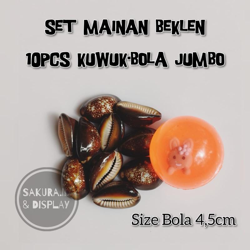 Mainan Bola Bekel Fullset Isi 10pcs Kuwuk Hitam Asli Toys - Shop ...