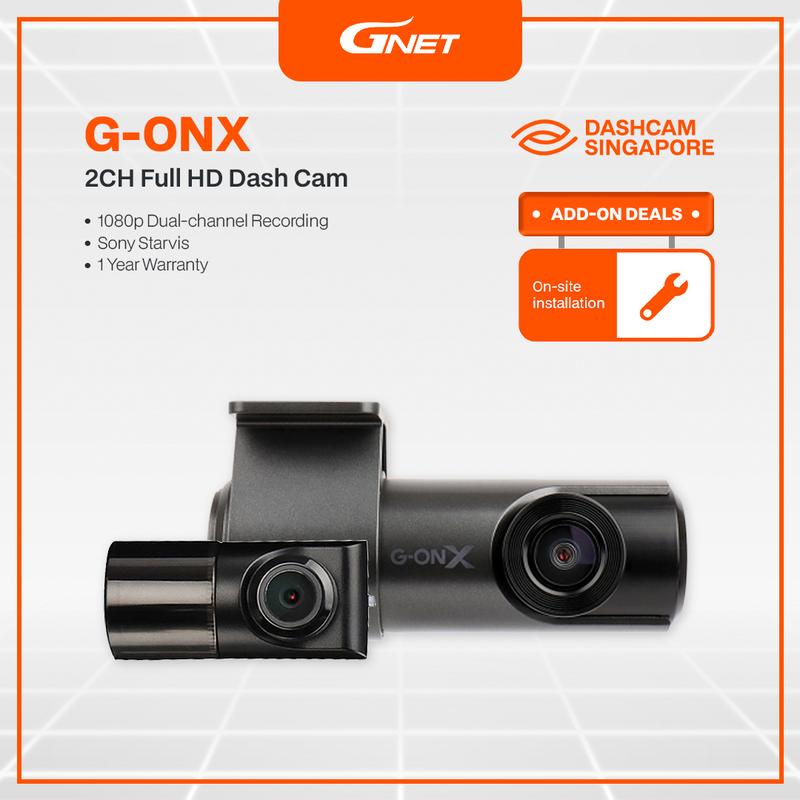 G-ON X | G NET | Full HD 1080p Front and Rear Dashcam [Made-in-Korea ...