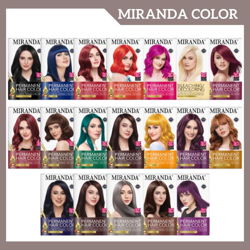 Miranda Hair Color 30ml/Pewarna Rambut - Shop | Tokopedia