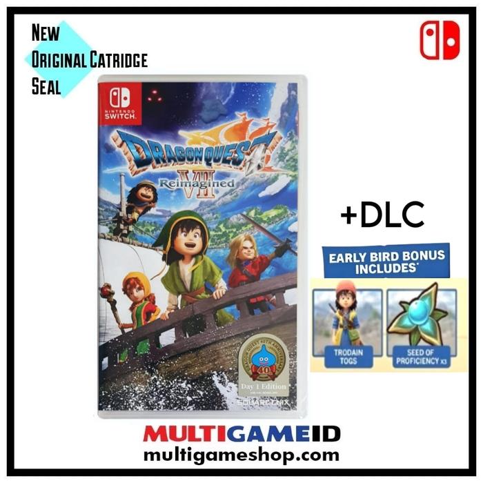 Jual NS Dragon Quest 7 Reimagined / Dragon Quest VII / DQ7 Asia ENGLISH ...