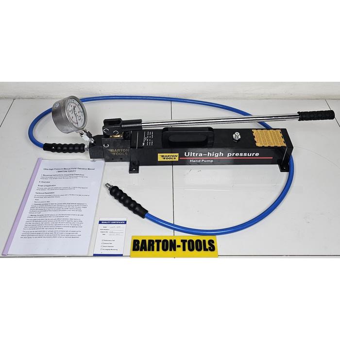 Jual 3000 Bar Ultra High Pressure Hand Hydraulic Pump UHP-3000 BARTON ...