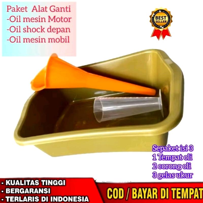 PAKET Alat Bantu Ganti Oli Mesin Oli Shockbreaker Motor mobi - Shop ...