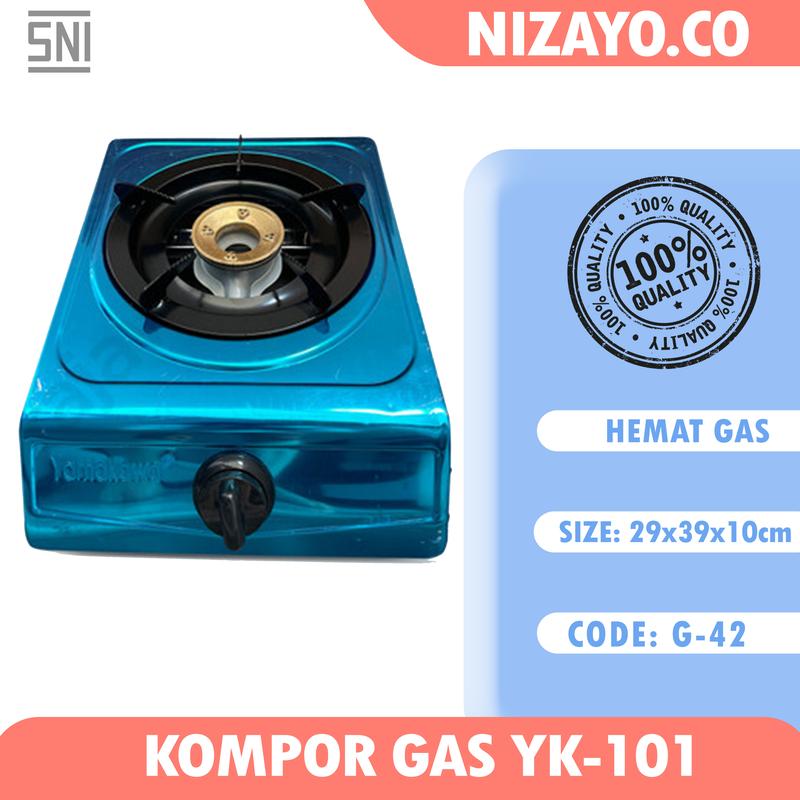 Yamakawa Kompor Gas 1 Tungku Bahan Ringan Dan Kuat Bergarans - Shop ...
