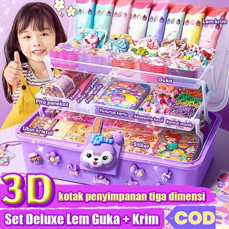 [Harga Spesial] 303pcs Mainan Edukasi Anak Gooka - DIY Creative Kit ...