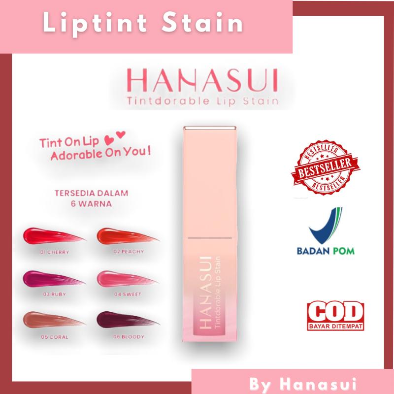 Hanasui Tintdorable Lip Stain - Lip Tint Liptint Lipmatte - Shop ...