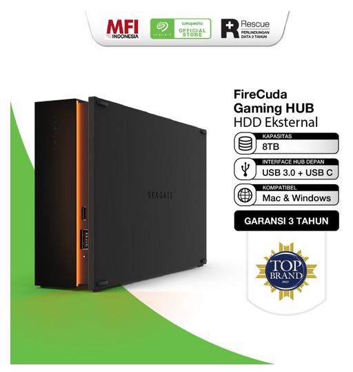 Promo Seagate FireCuda Gaming Hub 8TB USB3.0 Hardisk Eksternal Cicil 0% ...
