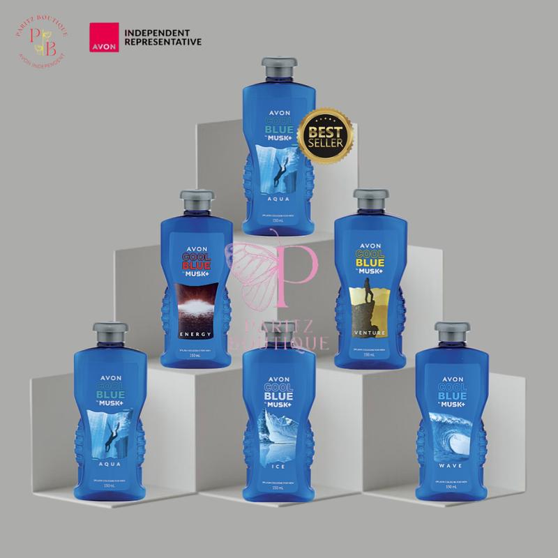 AVON Cool Blue by Musk - Splash Cologne 150mL - TikTok Shop Philippines
