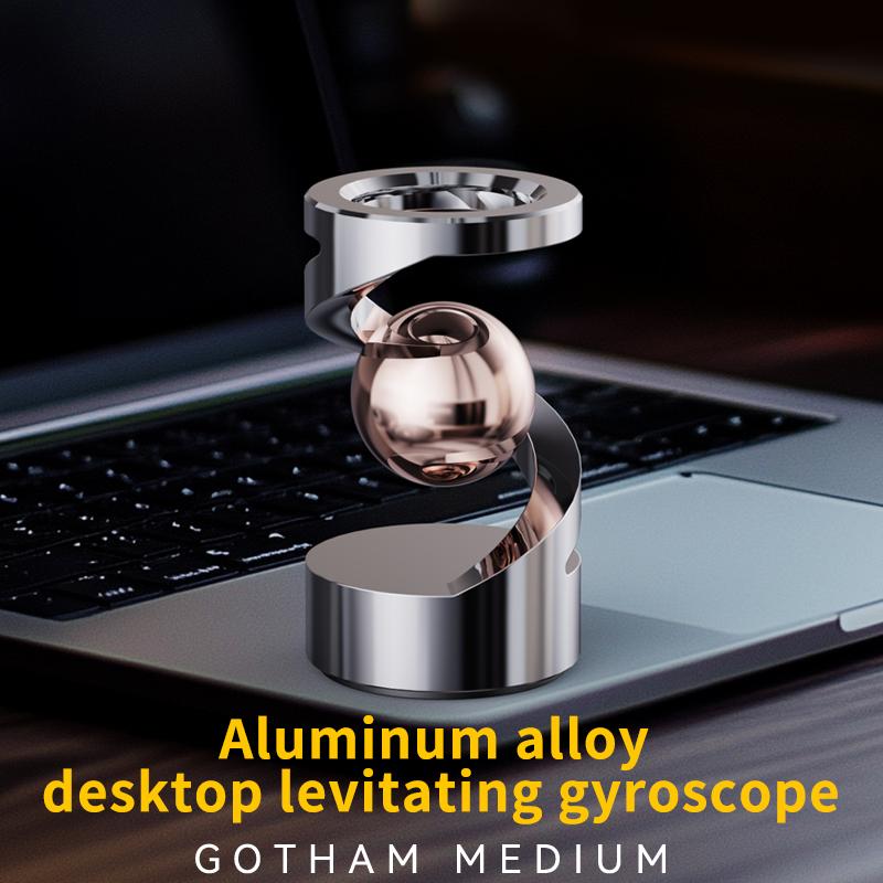 Metal magnetic levitation desktop toy anti-gravity spinning gyroscope ...