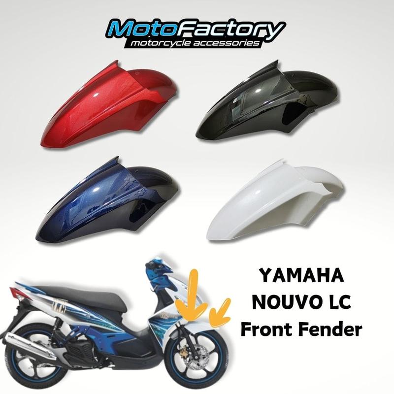 YAMAHA NOUVO LC FRONT FENDER MUDGUARD - TikTok Shop Malaysia