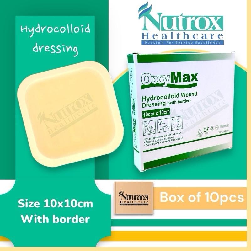 Hydrocolloid wound dressing, thick with border Size : 10cm x - TikTok ...