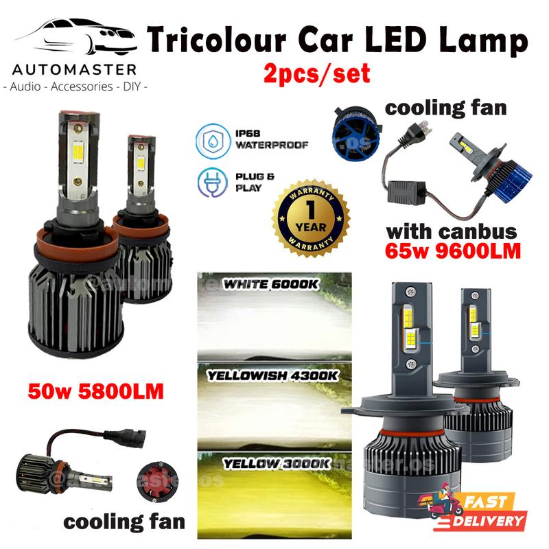 [COD] Ready Stock 2 PCS/SET Z8 / R8 with Canbus Triple Colou - TikTok ...