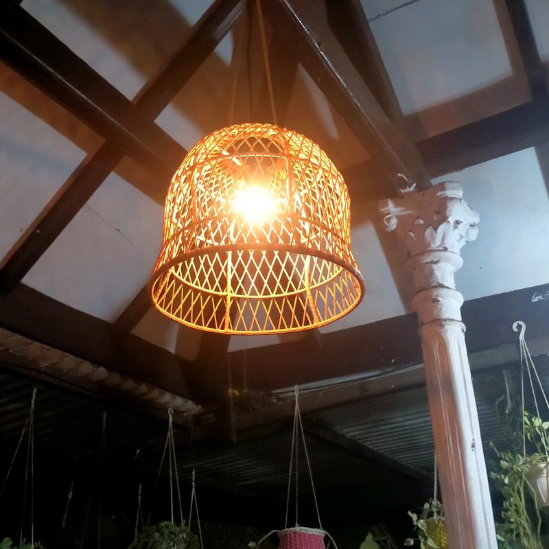 Kap Lampu Gantung - Hemat Energi Listrik Rotan Minimalis - Shop | Tokopedia